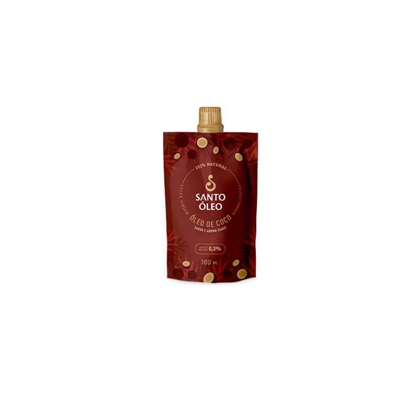 Oleo de Coco Santo Óleo Sache 100ml