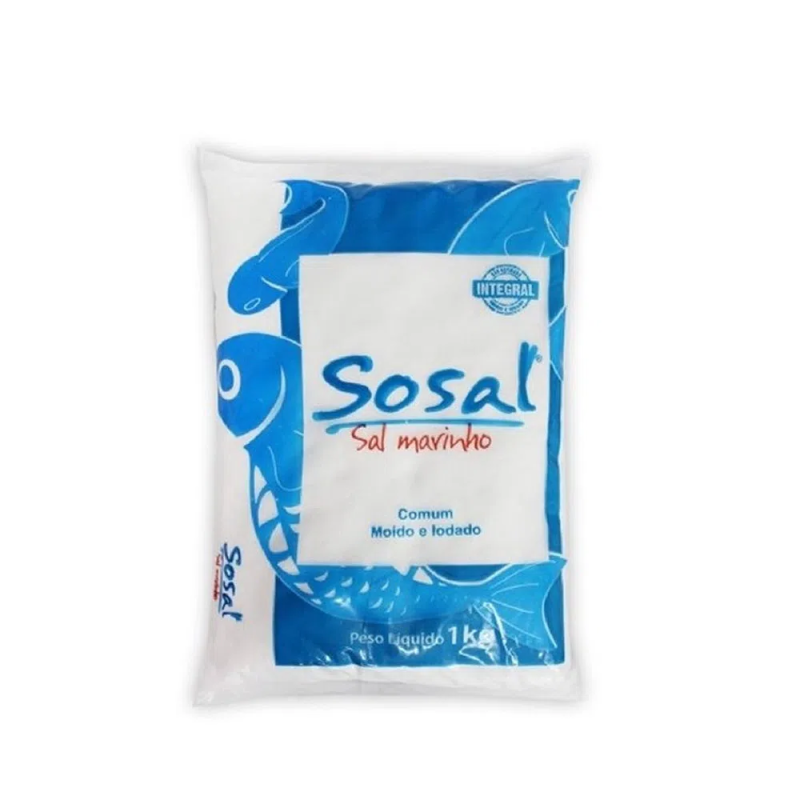 Sal Marinho Refinado Dafoods 500gr